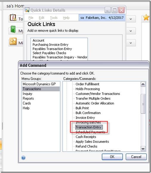 About Dynamics, Development and Life: Adding Quicklinks for Manually or ...